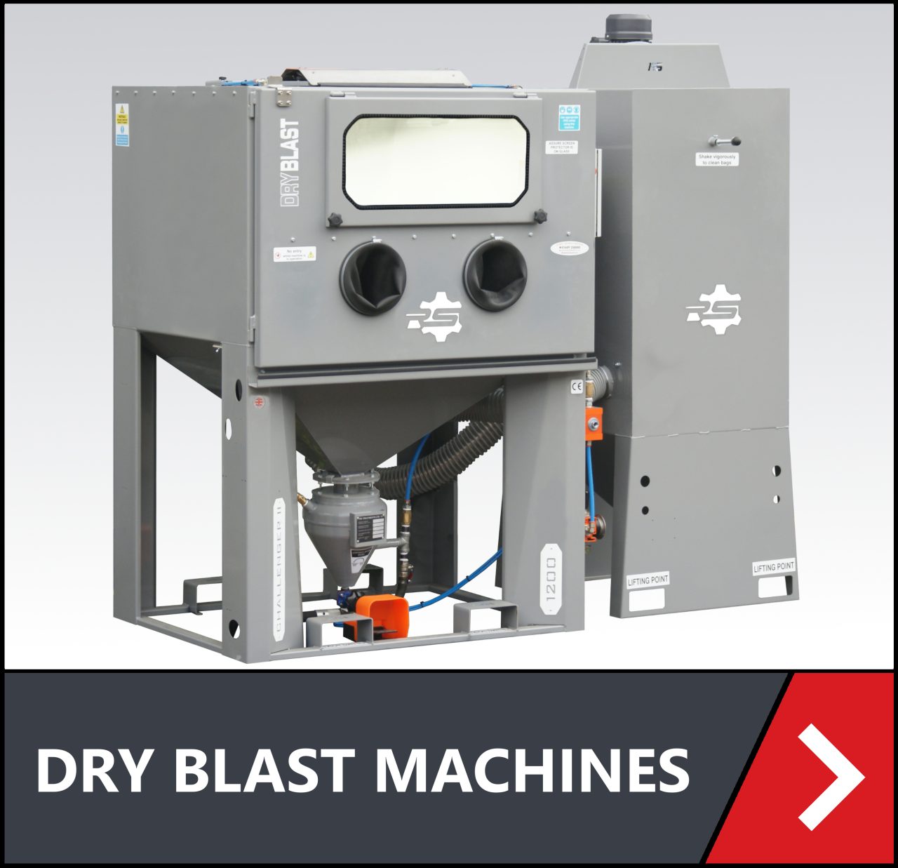 Wet & Dry Shot Blasting Cabinets, Surface Machinery Manufacturer UK