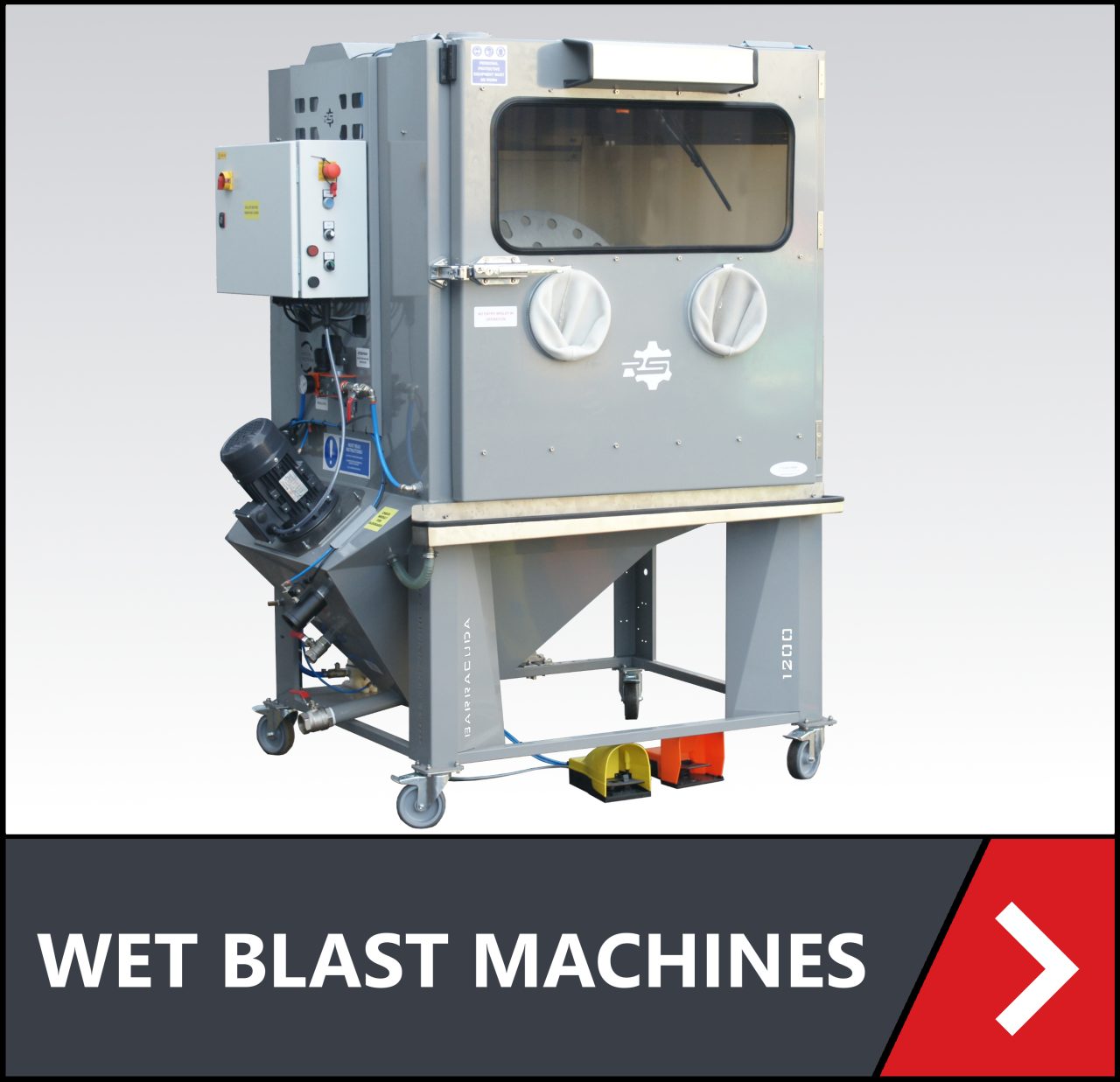 Wet & Dry Shot Blasting Cabinets, Surface Machinery Manufacturer UK